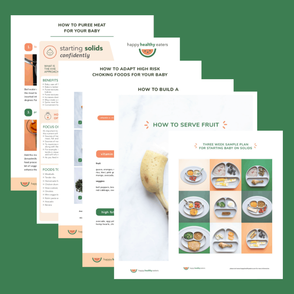 Start Solids Confidently – Happy Healthy Eaters